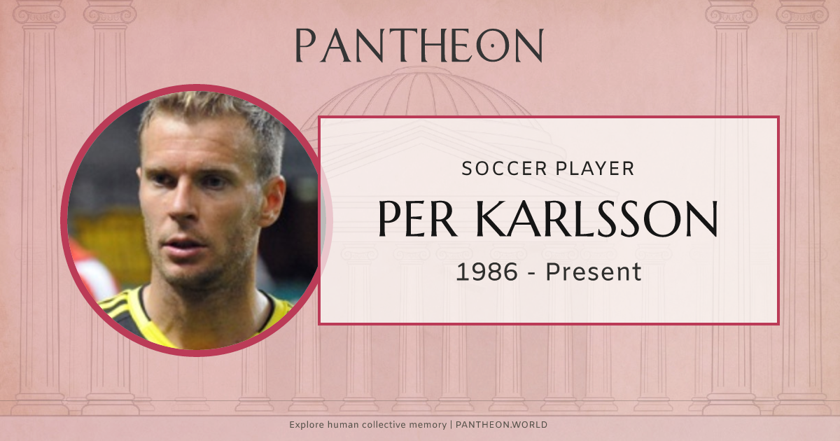 Per Karlsson Biography | Pantheon
