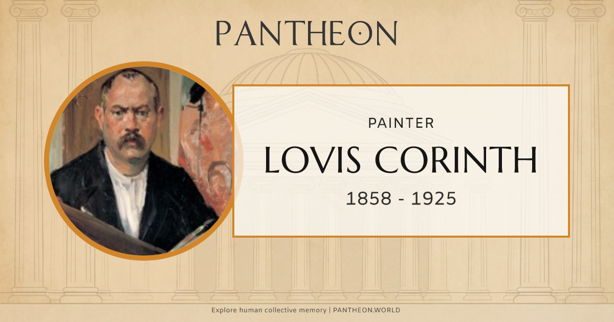 Lovis Corinth Biography | Pantheon