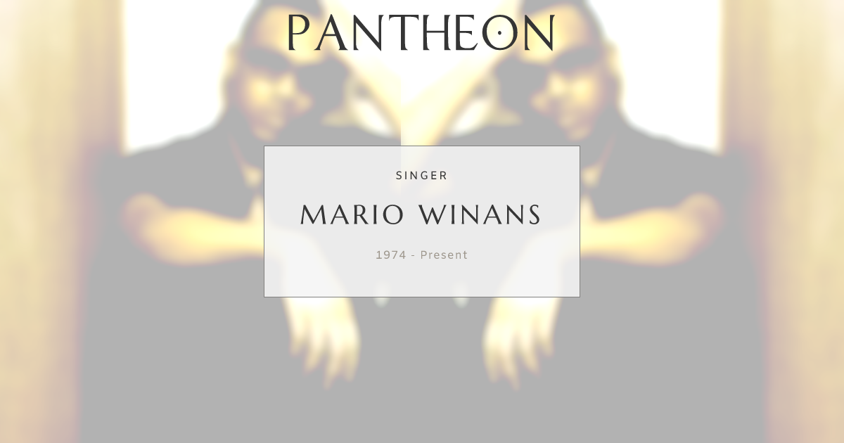 Mario Winans Biography | Pantheon