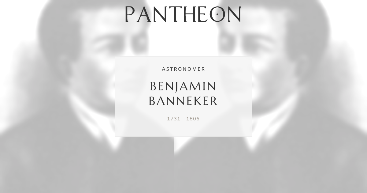Benjamin Banneker Biography | Pantheon