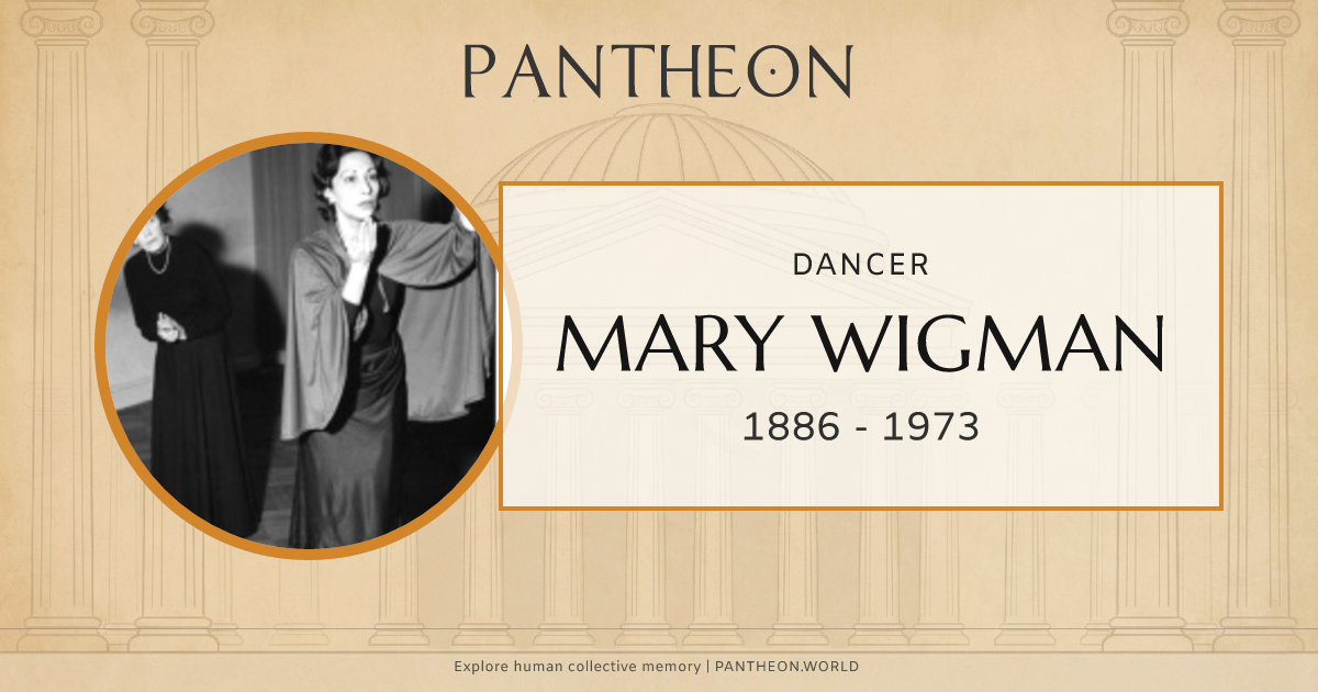 Mary Wigman Biography | Pantheon