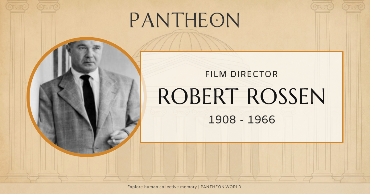 Robert Rossen Biography | Pantheon