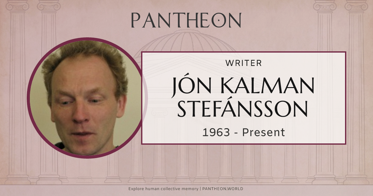 Jón Kalman Stefánsson Biography | Pantheon