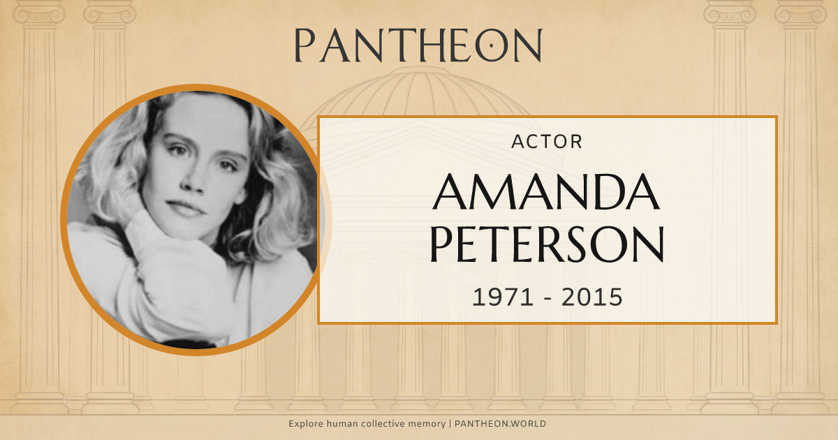 Amanda Peterson Biography | Pantheon