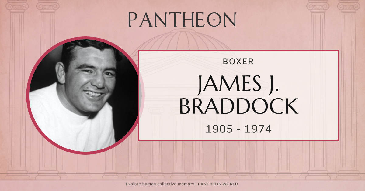James J. Braddock Biography | Pantheon