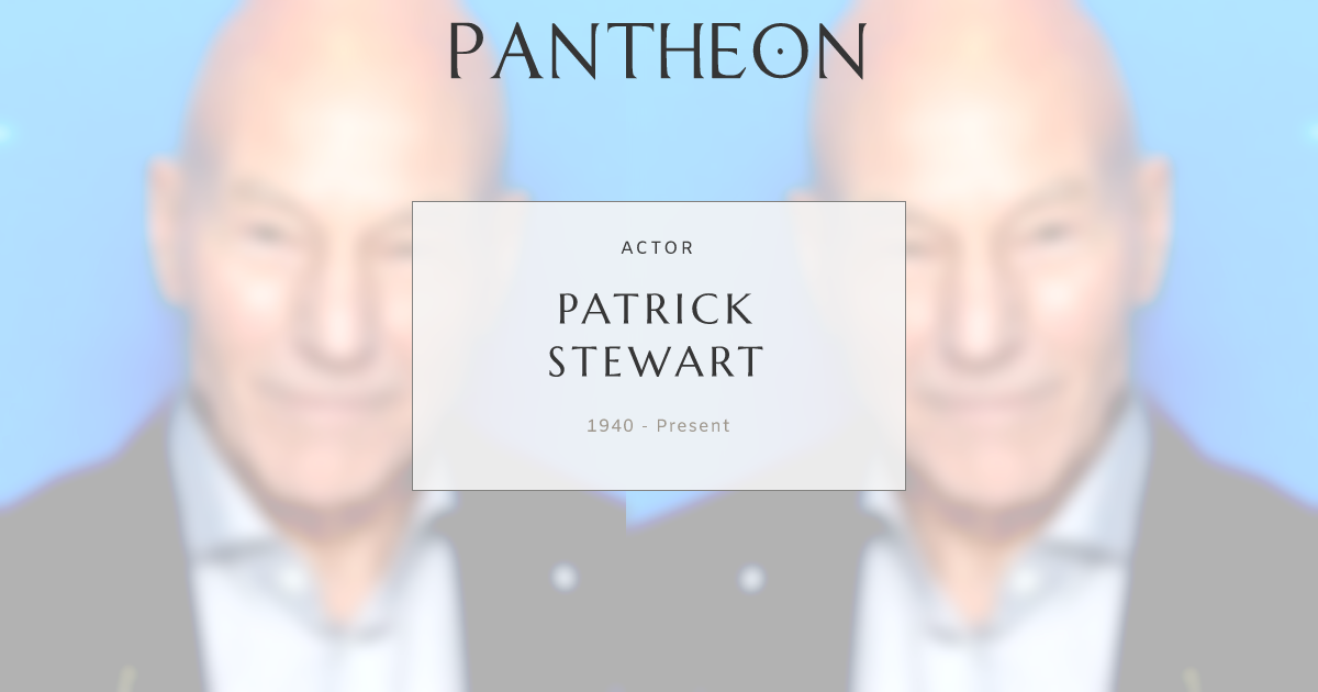 Patrick Stewart Biography | Pantheon