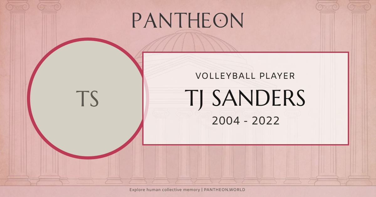 TJ Sanders Biography | Pantheon