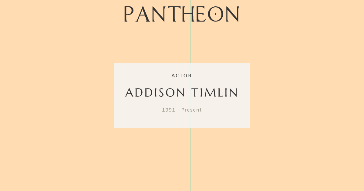 Addison Timlin Biography | Pantheon