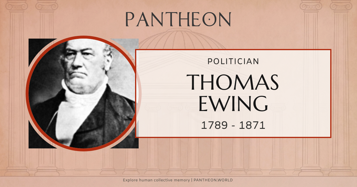 Thomas Ewing Biography | Pantheon