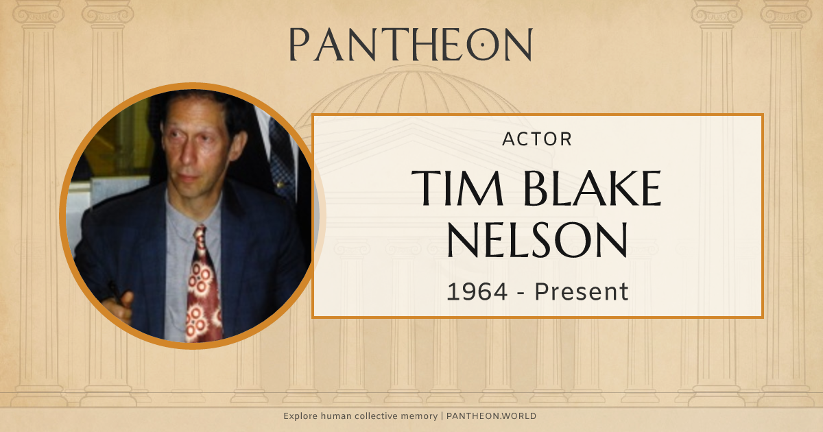 Tim Blake Nelson Biography | Pantheon