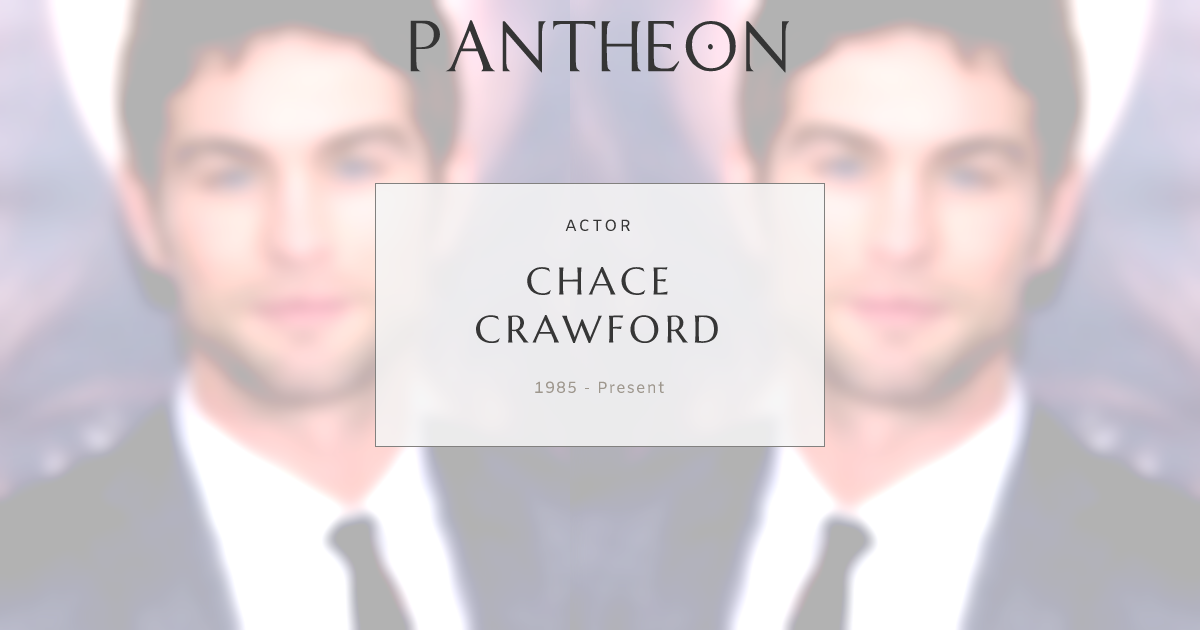 Chace Crawford Biography | Pantheon