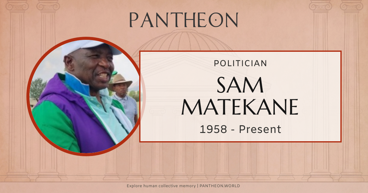 Sam Matekane Biography | Pantheon