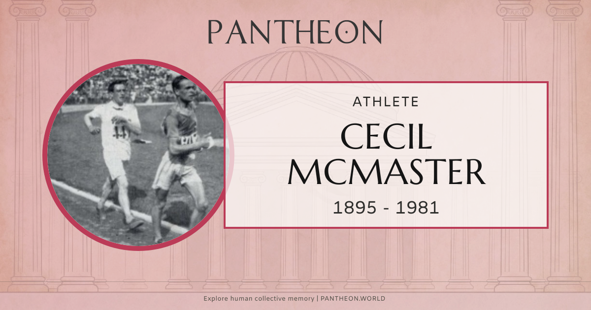 Cecil McMaster Biography | Pantheon