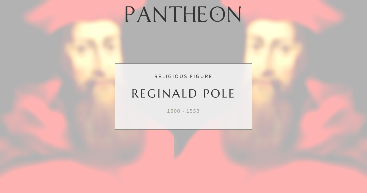 Reginald Pole Biography | Pantheon