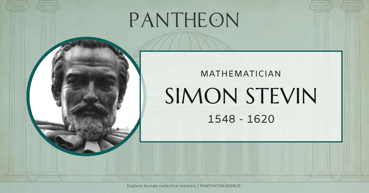 Simon Stevin Biography | Pantheon