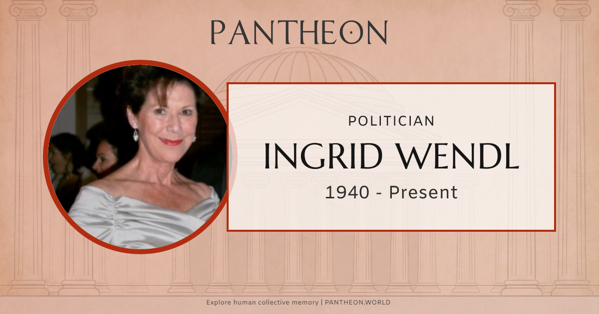 Ingrid Wendl Biography | Pantheon