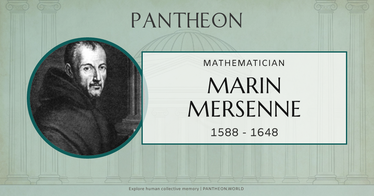 Marin Mersenne Biography | Pantheon