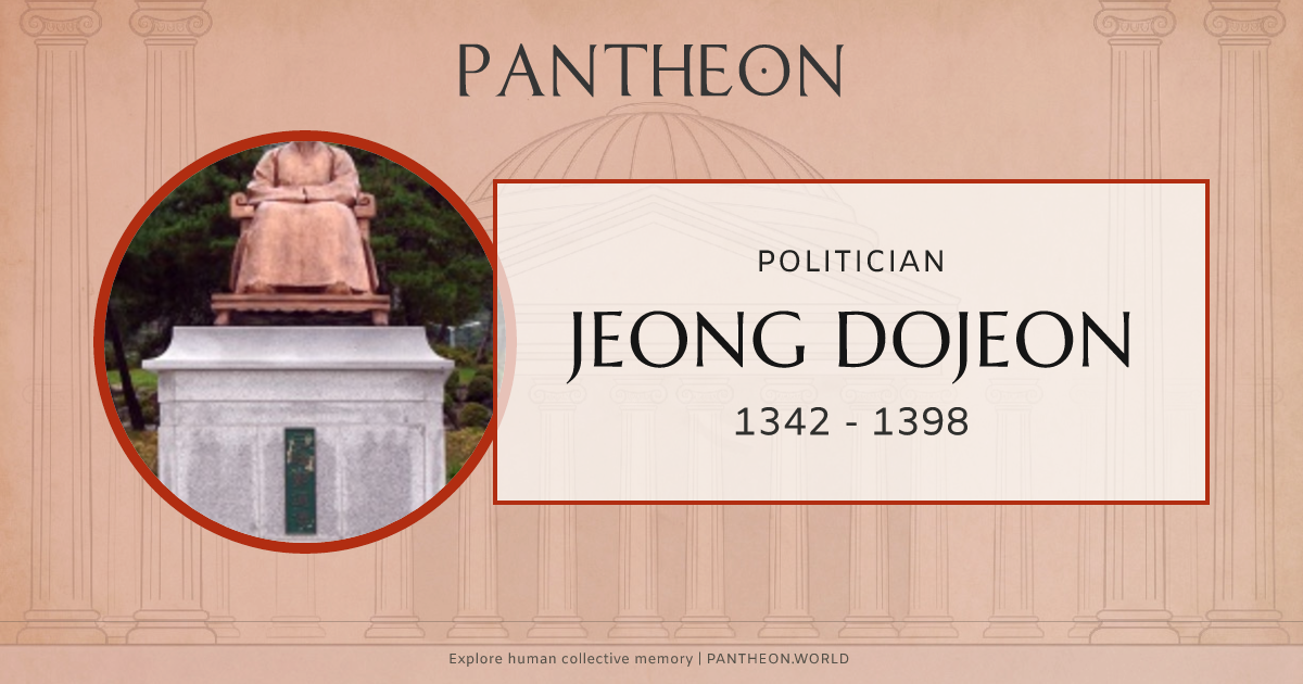Jeong Dojeon Biography | Pantheon