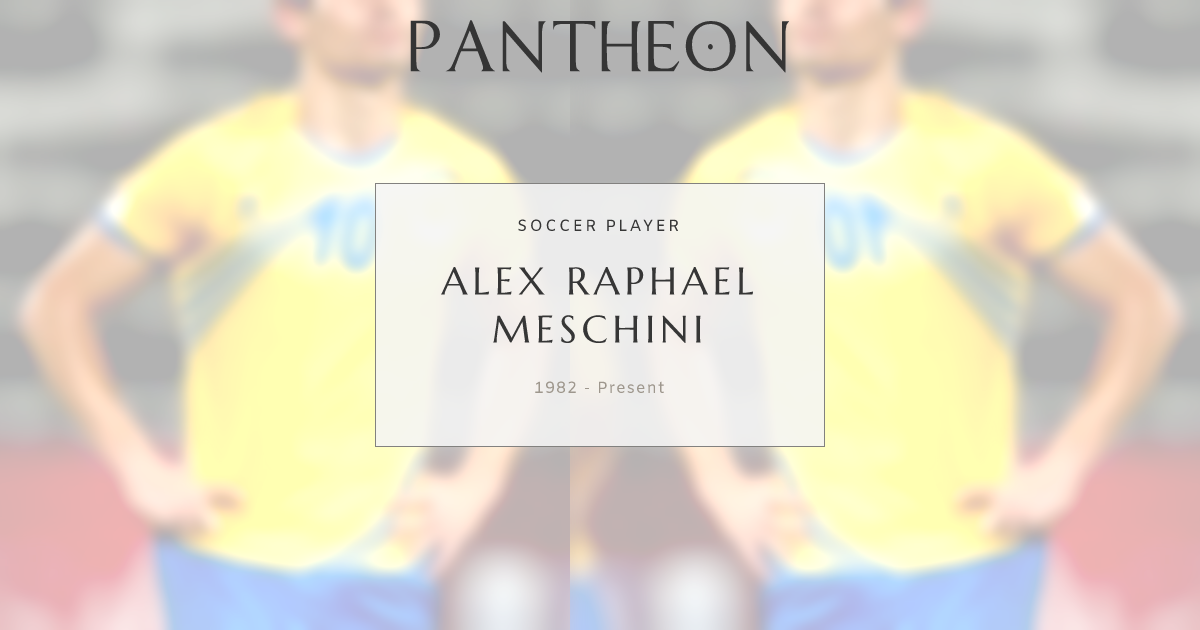Alex Raphael Meschini Biography | Pantheon