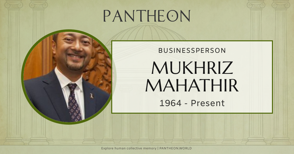 Mukhriz Mahathir Biography | Pantheon