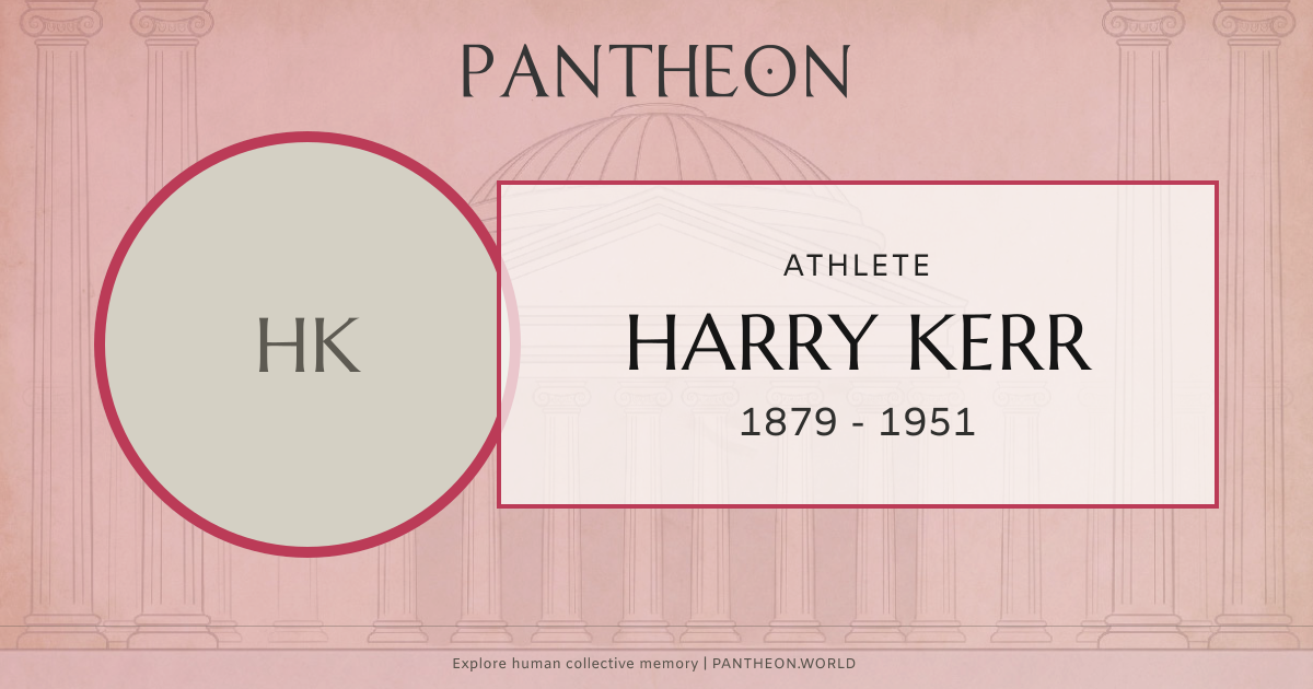 Harry Kerr Biography | Pantheon