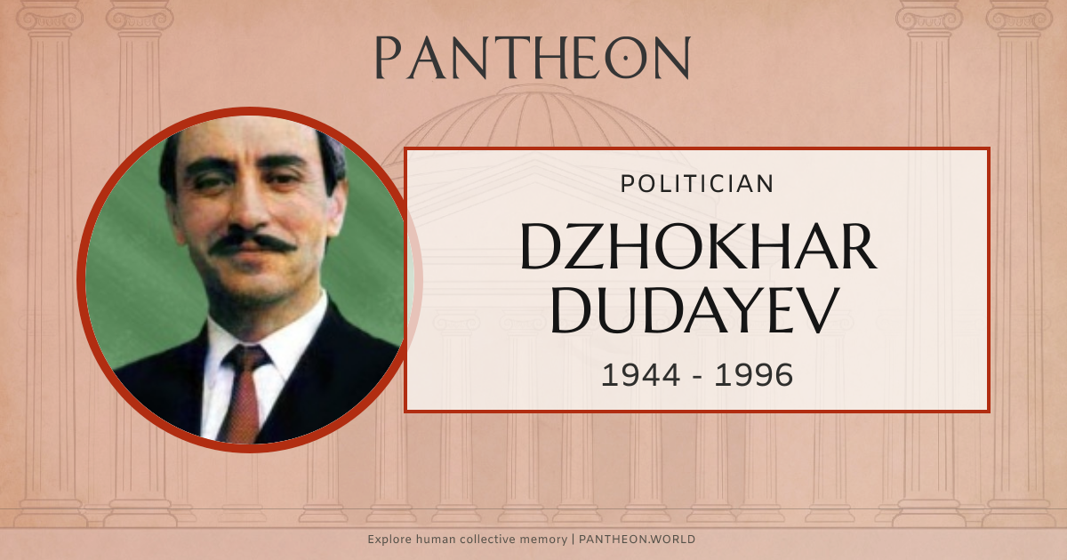 Dzhokhar Dudayev Biography | Pantheon