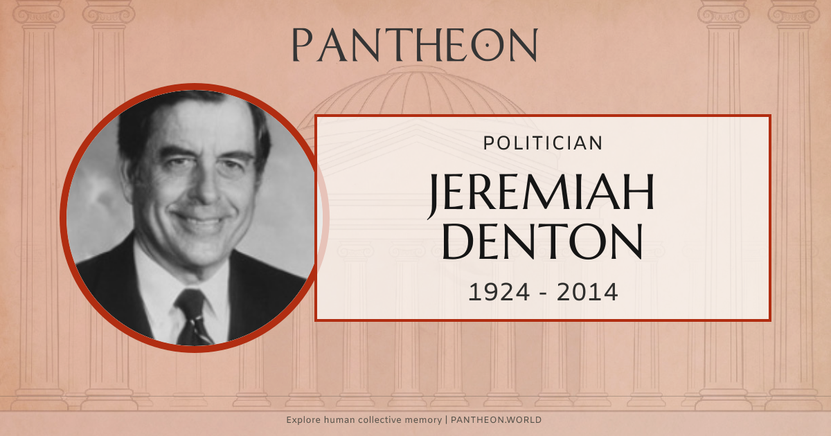 Jeremiah Denton Biography | Pantheon