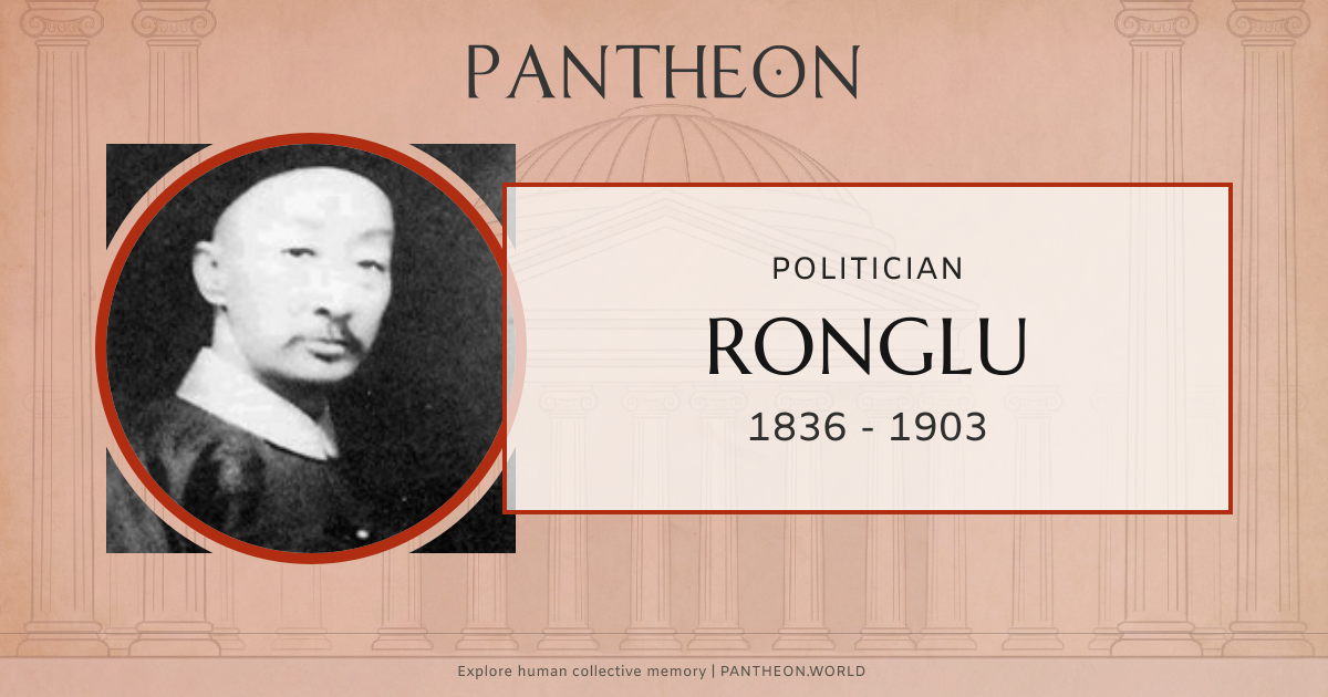 Ronglu Biography | Pantheon
