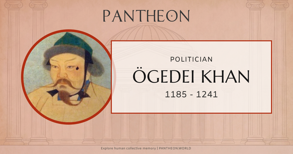 Ögedei Khan Biography | Pantheon