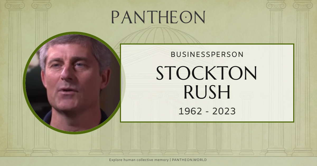 Stockton Rush Biography | Pantheon