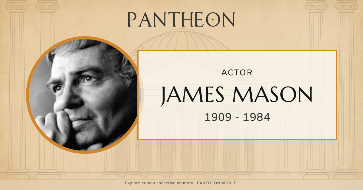 James Mason Biography | Pantheon