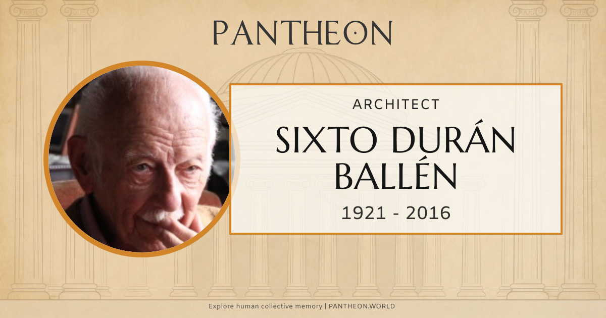 Sixto Durán Ballén Biography | Pantheon