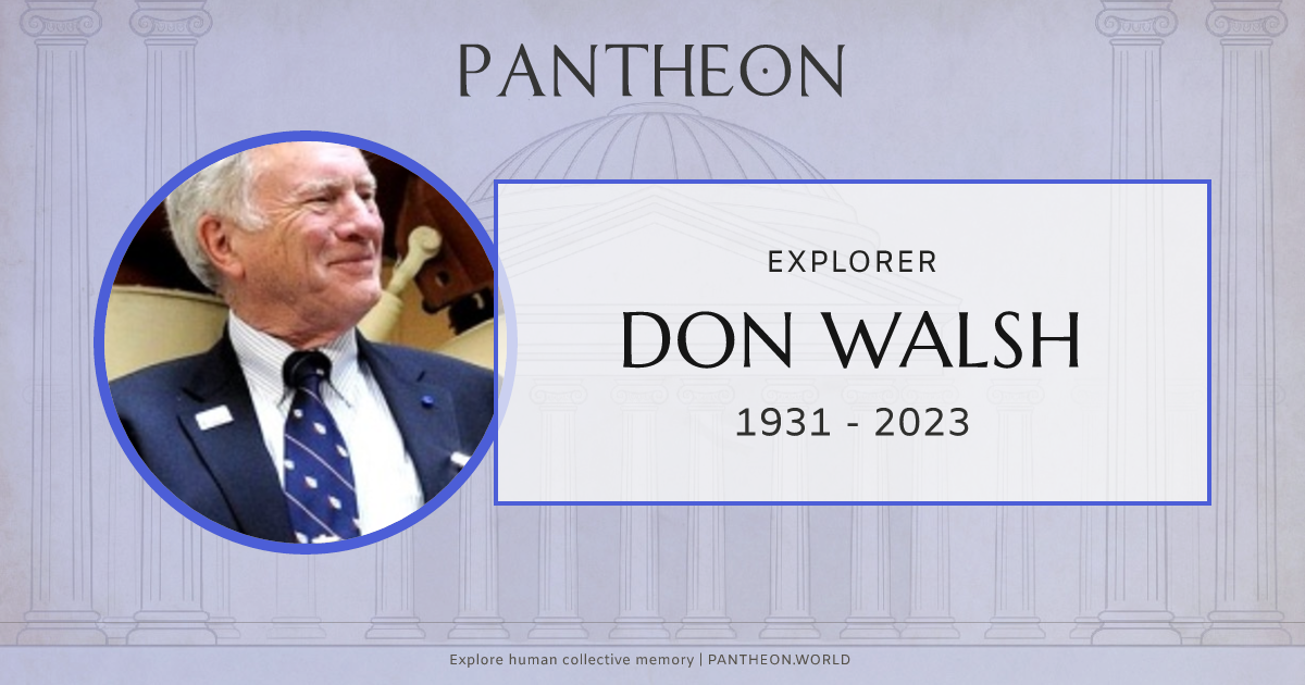 Don Walsh Biography | Pantheon