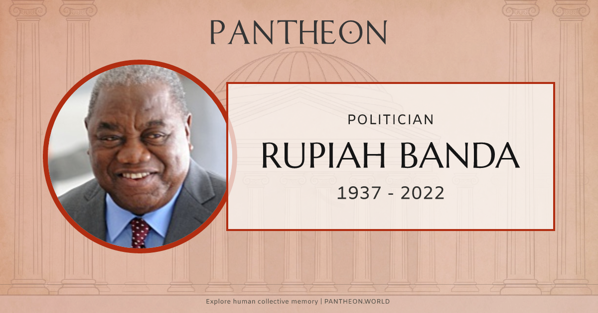 Rupiah Banda Biography | Pantheon