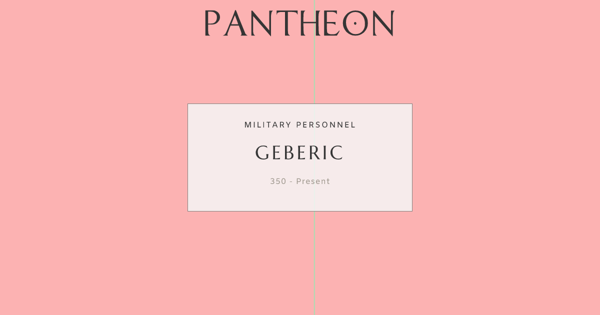 Geberic Biography | Pantheon