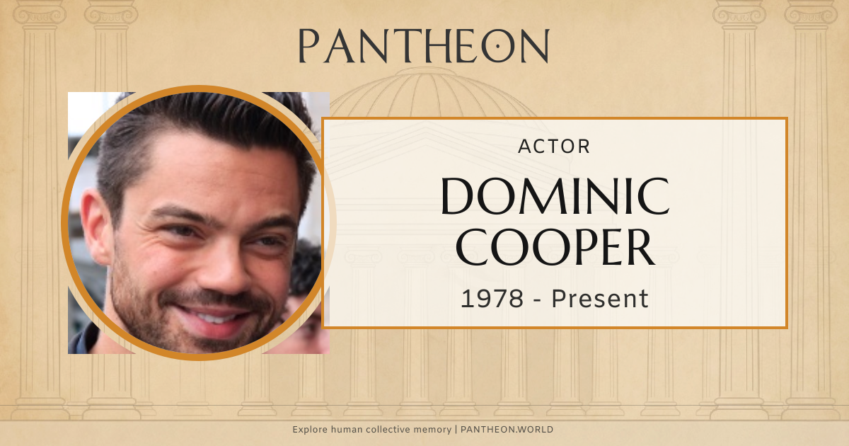 Dominic Cooper Biography | Pantheon