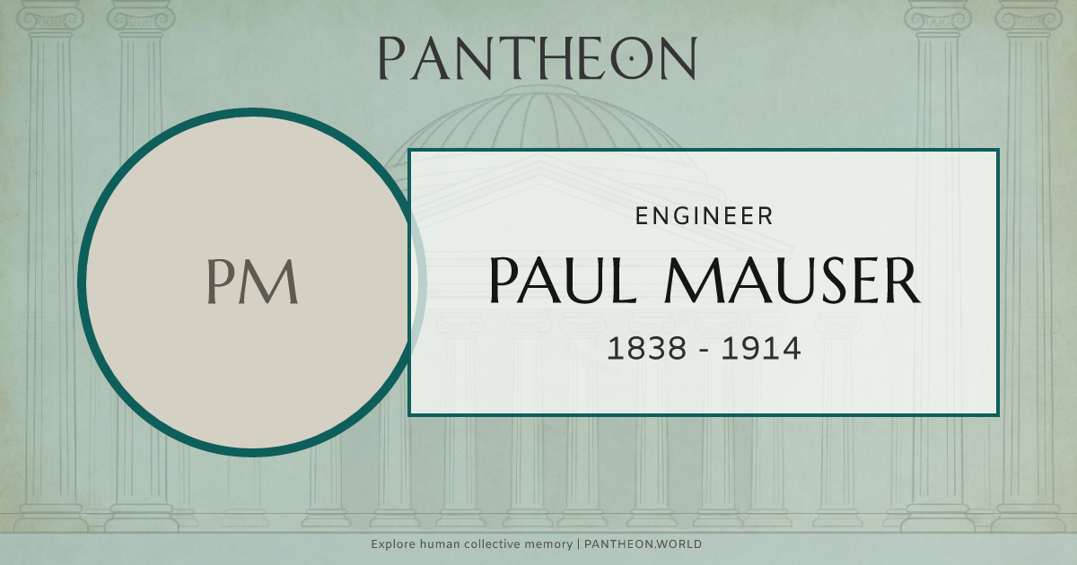Paul Mauser Biography | Pantheon
