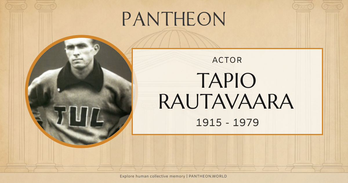 Tapio Rautavaara Biography | Pantheon