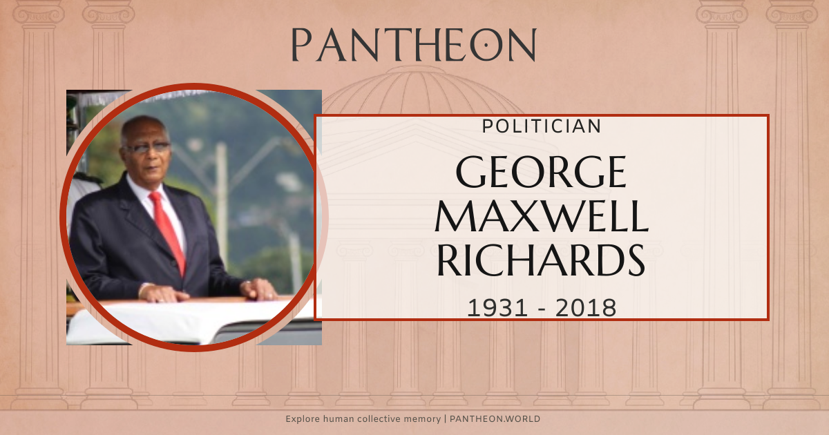 George Maxwell Richards Biography | Pantheon