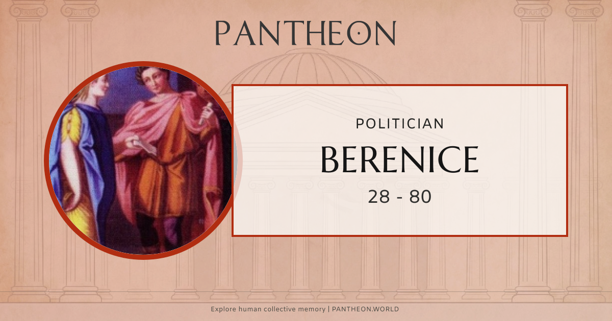 Berenice Biography | Pantheon