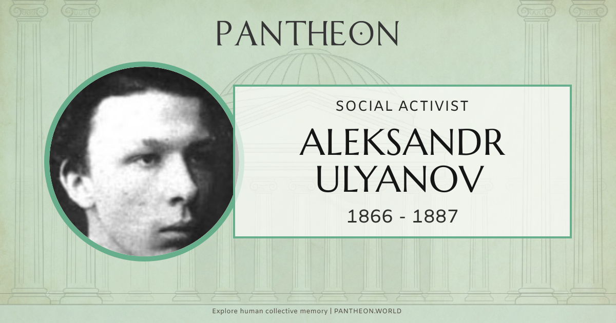 Aleksandr Ulyanov Biography | Pantheon