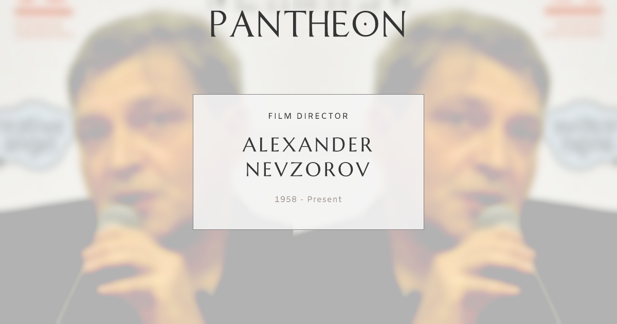 Alexander Nevzorov Biography | Pantheon