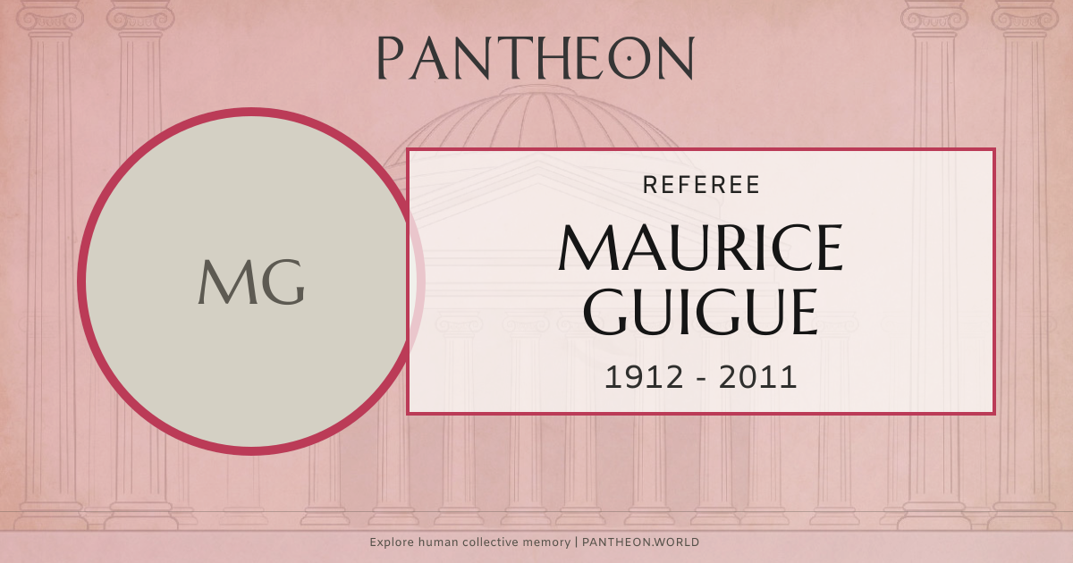 Maurice Guigue Biography | Pantheon