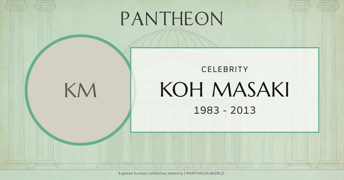 Koh Masaki Biography | Pantheon