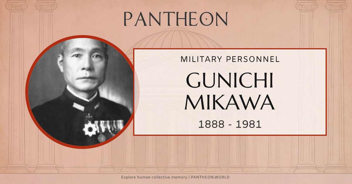 Gunichi Mikawa Biography | Pantheon