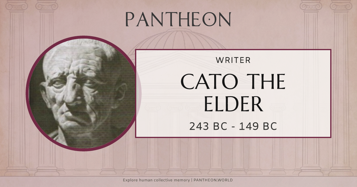 Cato the Elder Biography | Pantheon