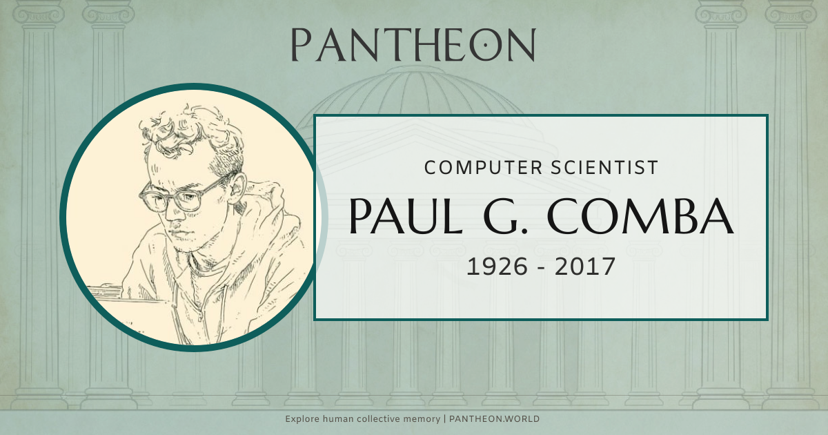 Paul G. Comba Biography | Pantheon