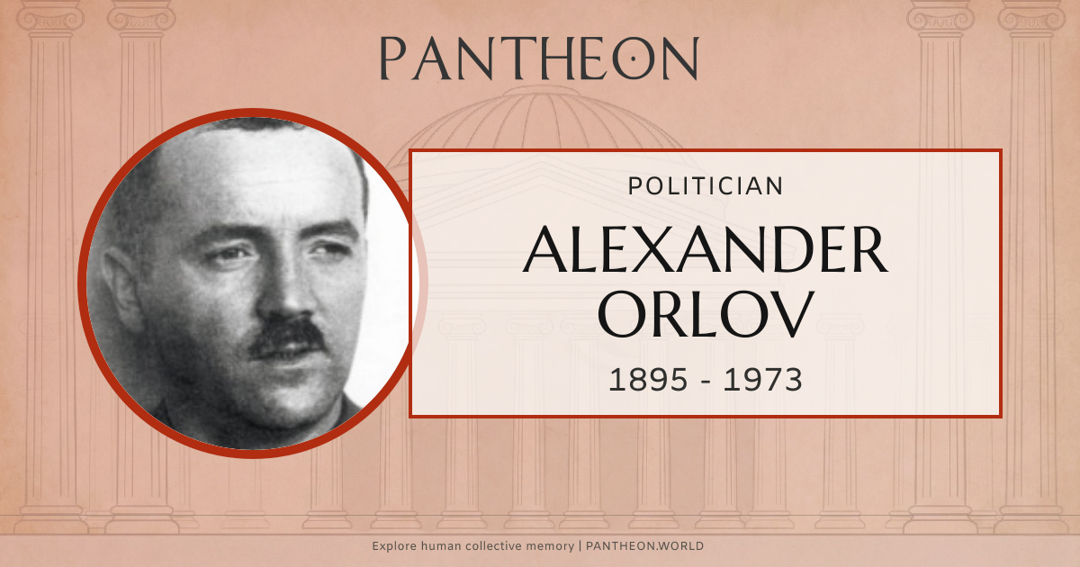 Alexander Orlov Biography | Pantheon
