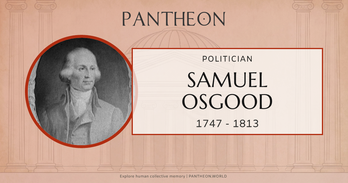 Samuel Osgood Biography | Pantheon
