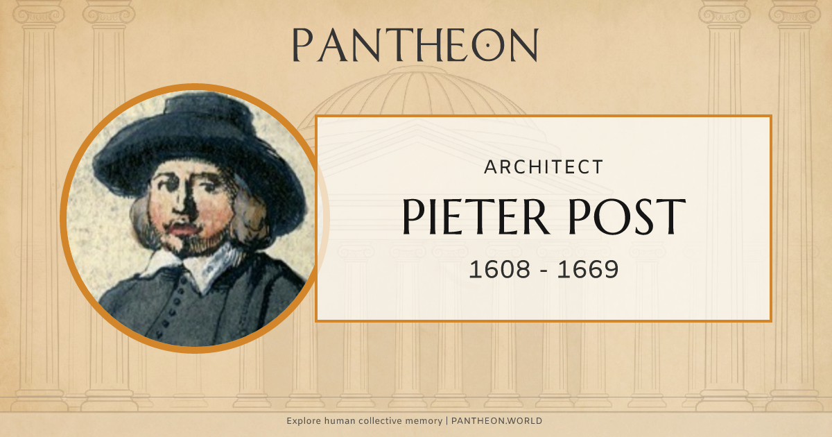 Pieter Post Biography | Pantheon